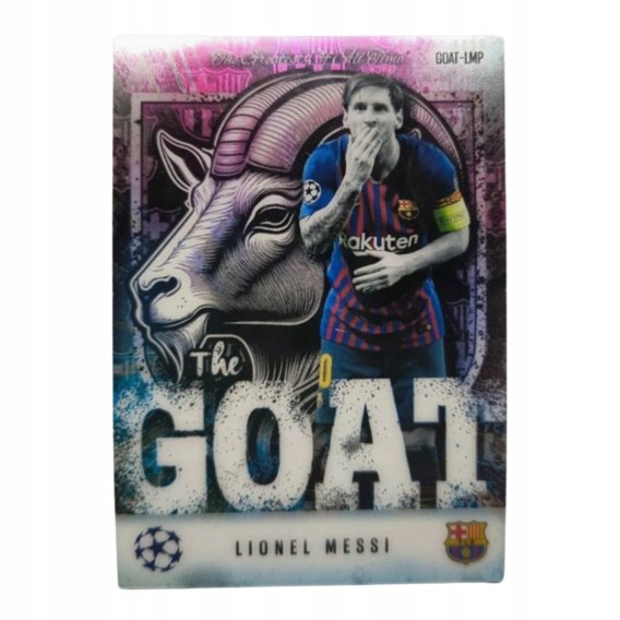 MATCH ATTAX EXTRA 2025 2025 GOAT LMP LIONEL MESSI FC BARCELONA RARE 1: ...